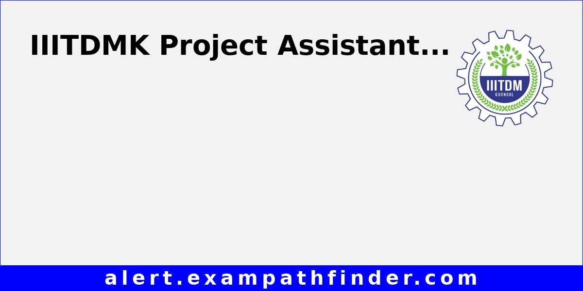 IIITDMK Project Assistant