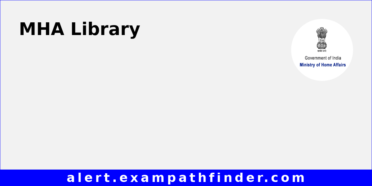 MHA Library & Information Officer