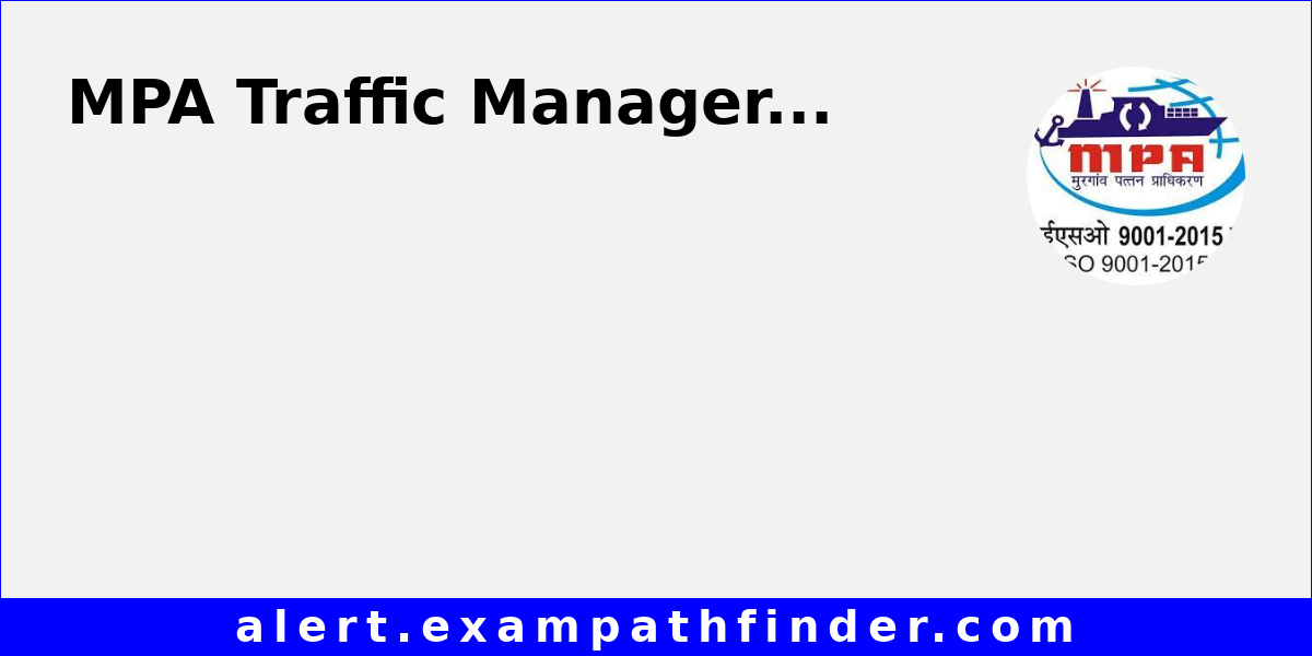 MPA Traffic Manager