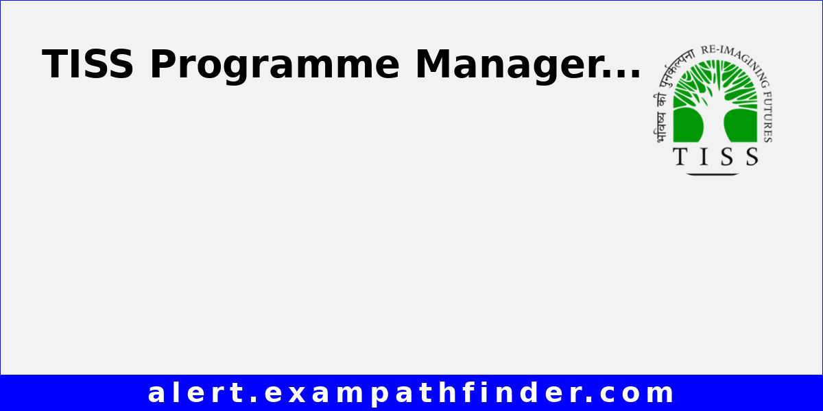 TISS Programme Manager