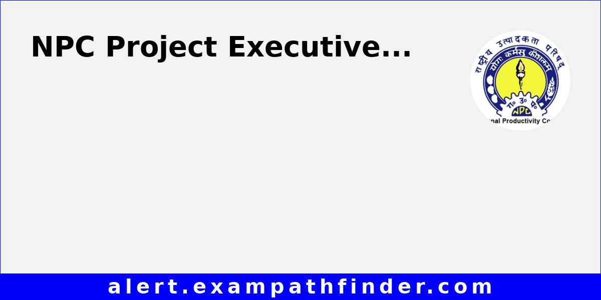 NPC Project Executive