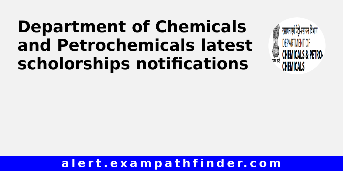 Department of Chemicals and Petrochemicals - All upcoming admission ...