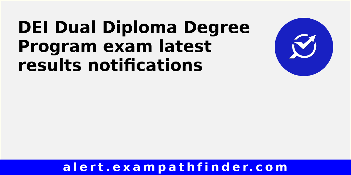 DEI Dual Diploma Degree Program - Latest results for DEI Dual Diploma ...